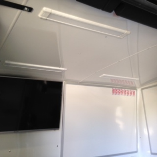 Flux Panel LED Light with Red Trauma Light 12vdc - LABCRAFT