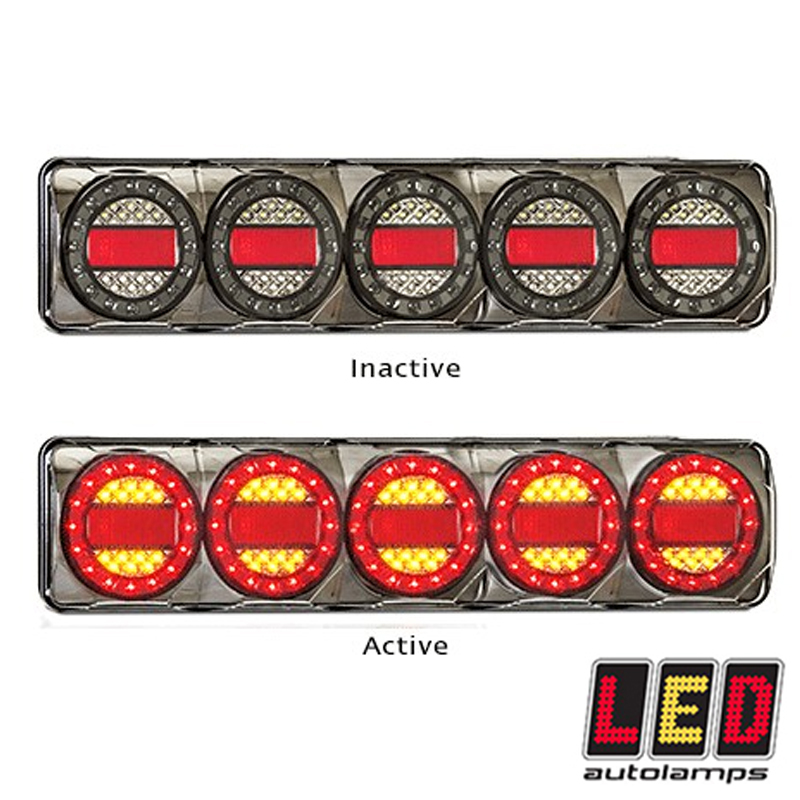 LED Autolamps Maxilamp 5 Series LED Tail Light (Single)